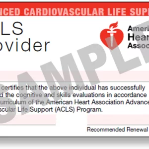 American Heart Association Bls Card